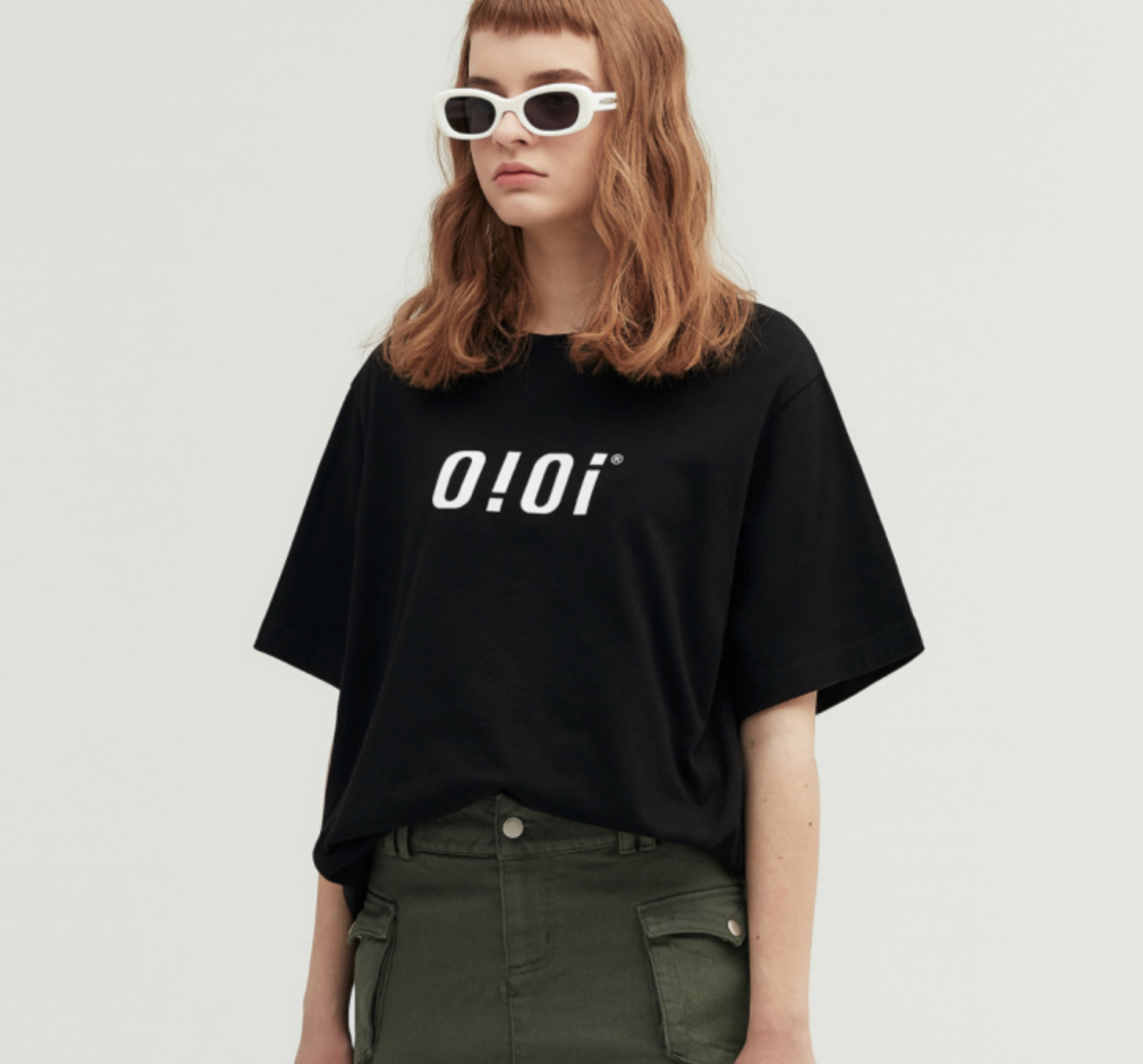 OiOi Basic Logo T-shirt Black – SeoulSeoul