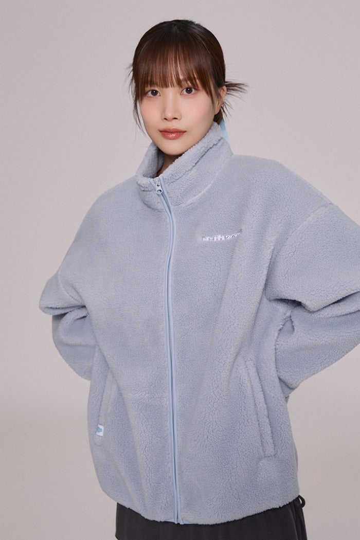SPAO x Chiikawa Dumble Fleece BLUE – SeoulSeoul