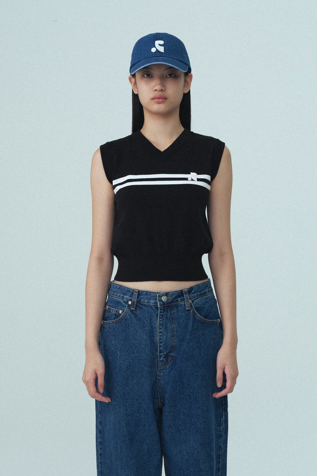 RR DENIM LOGO CAP - BLUE – SeoulSeoul