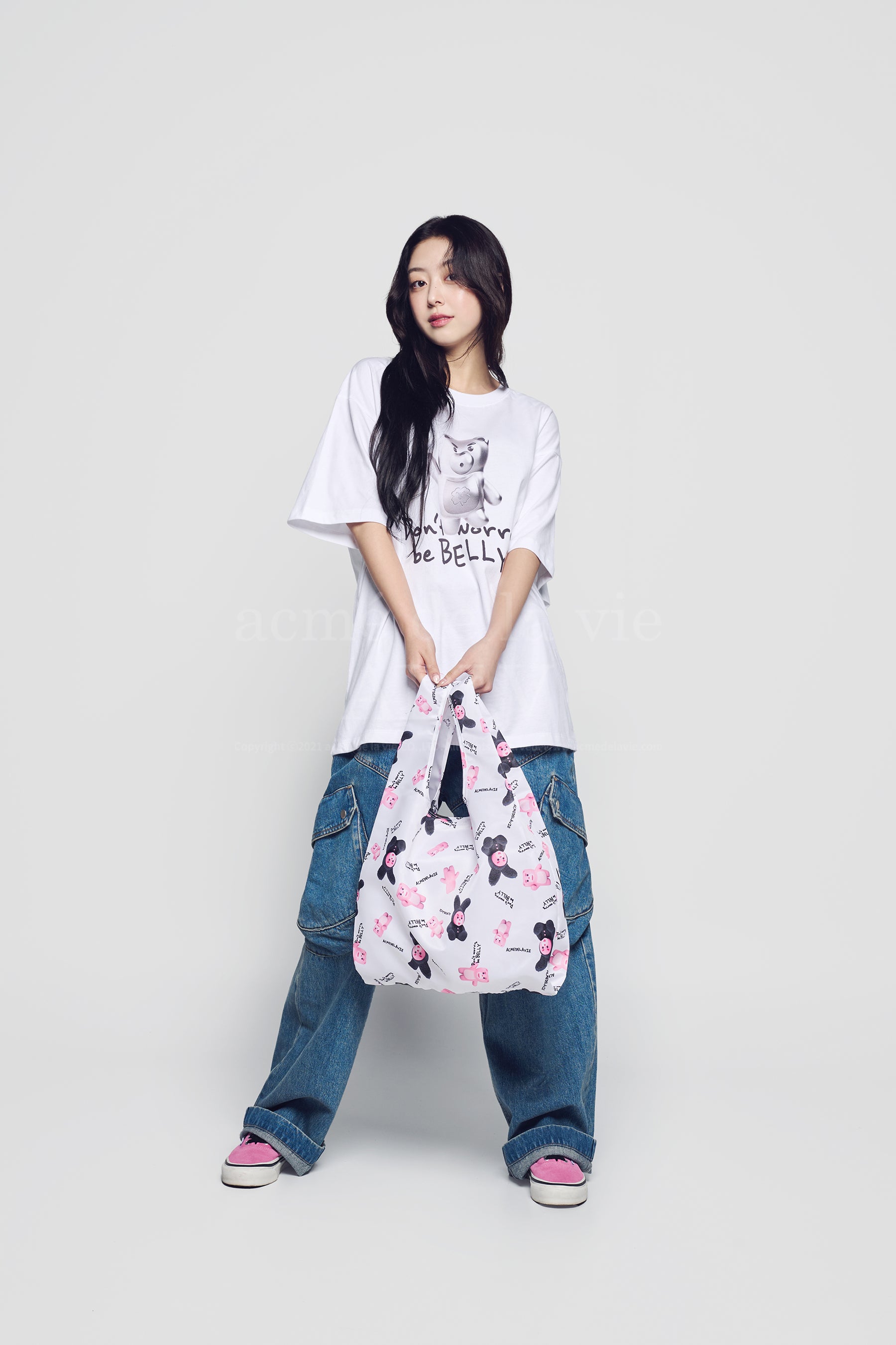 acmé de la vie BELLY GOM X ADLV RABBIT BELLY REUSABLE BAG – SeoulSeoul